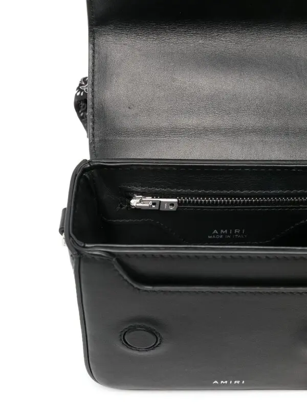 Amiri Micro Ma Crossbody Bag - Black