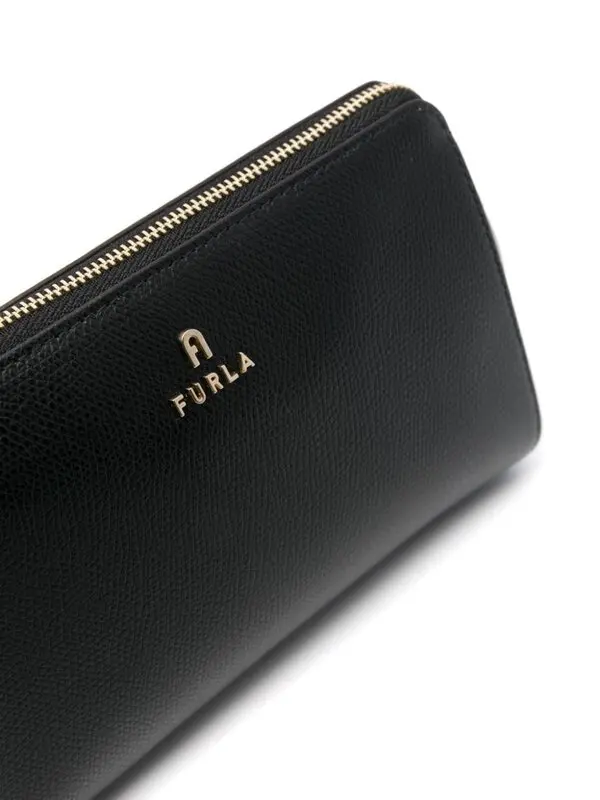 Furla Camelia Leather Makeup Bag