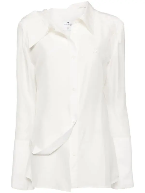 COURREGES Modular Silk Shirt