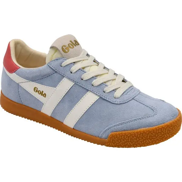 Gola Elan Suede Sneakers - Air/off White/coral