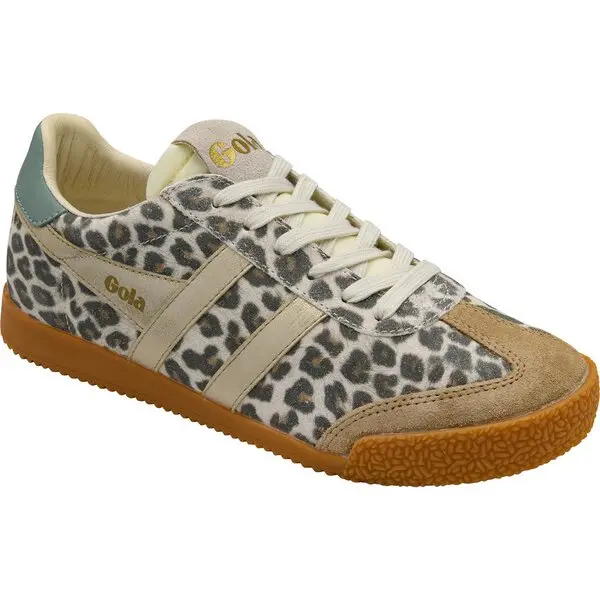Gola Elan Suede Sneakers - Snow Leopard/light Caramel