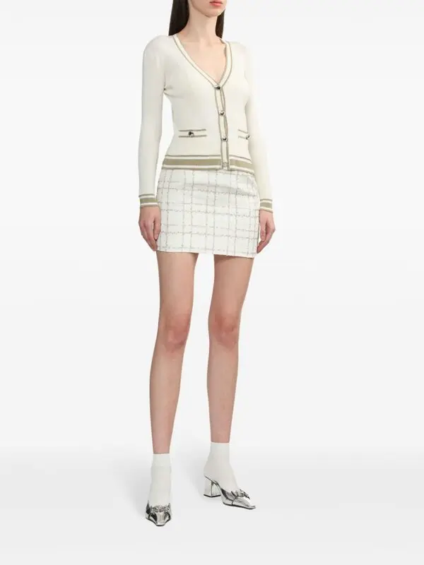Alessandra Rich Cable-knit Cardigan