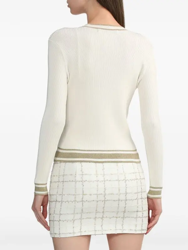 Alessandra Rich Cable-knit Cardigan