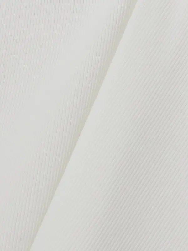 CDLP Ribbed Stretch T-shirt - White