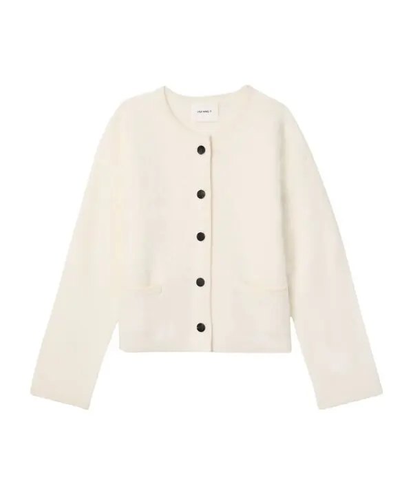 LISA YANG Kiana Brushed-cashmere Cardigan