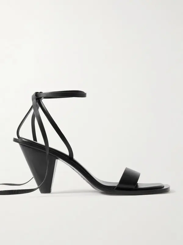 A.emery Porter' Leather Heeled Sandals