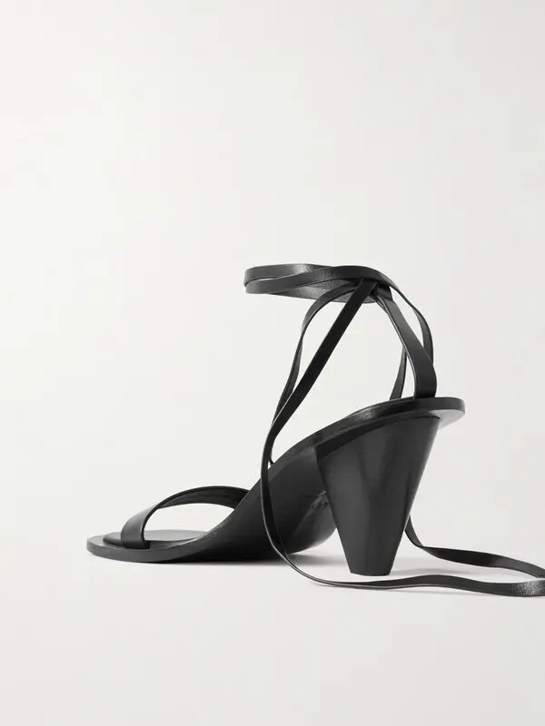 A.emery Porter' Leather Heeled Sandals