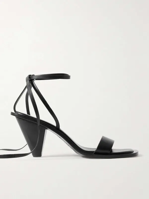 A.emery Porter' Leather Heeled Sandals