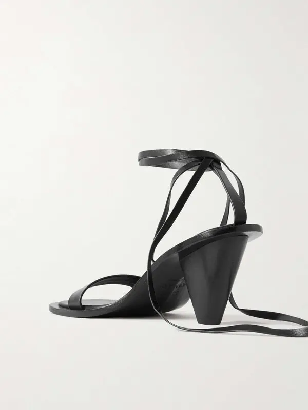 A.emery Porter' Leather Heeled Sandals