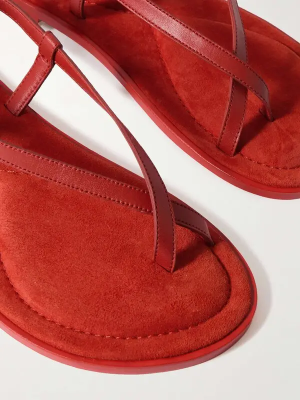 A.emery Elliot Lace-up Leather Sandals