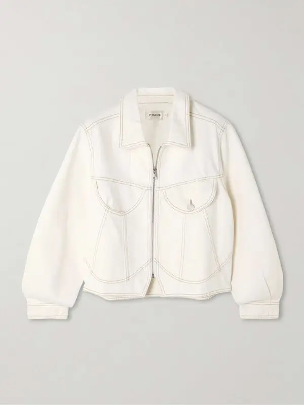 FRAME Heart Denim Jacket