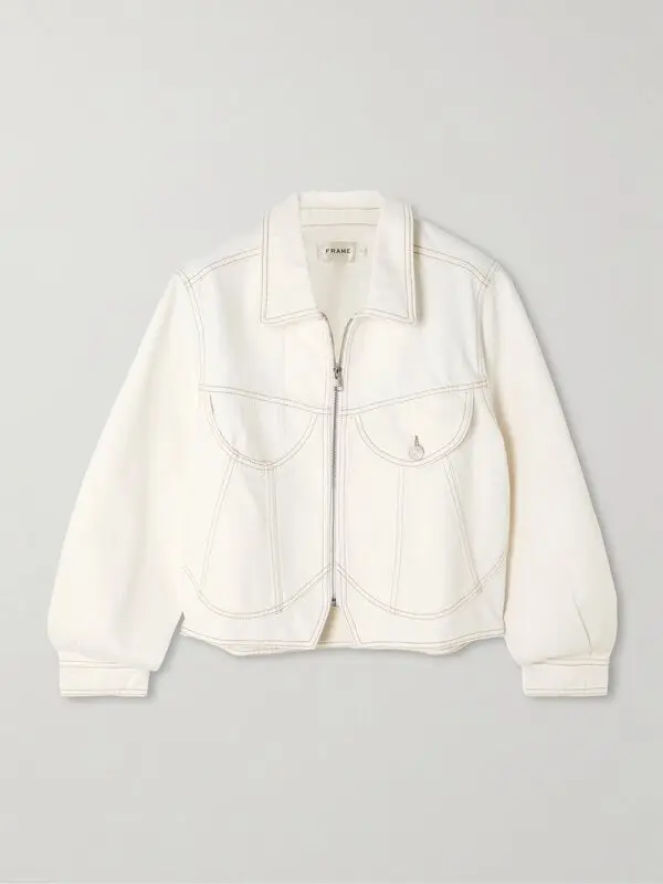 FRAME Heart Denim Jacket