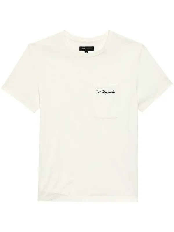 PURPLE BRAND Script Pocket T-shirt