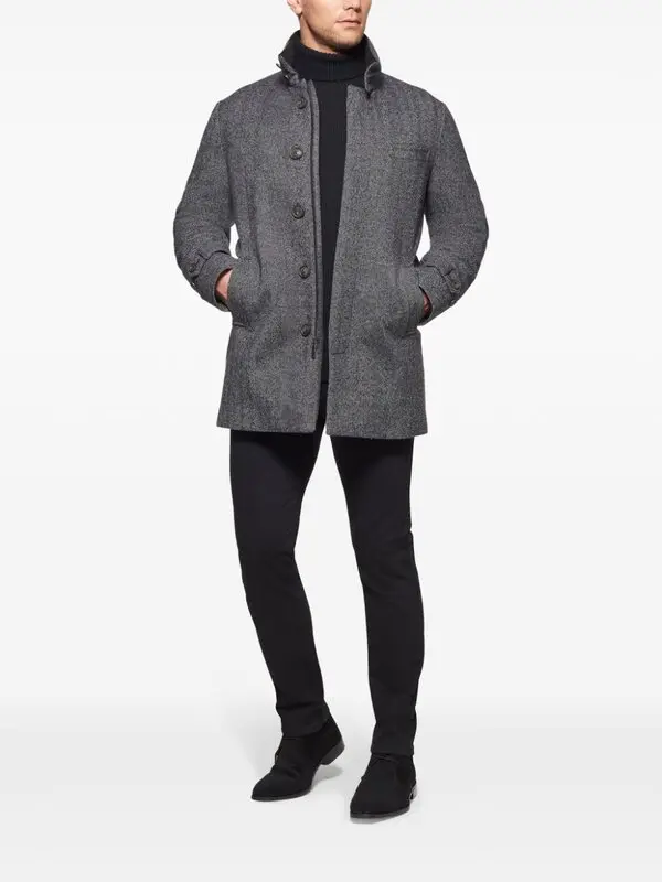NORWEGIAN WOOL Virgin Wool-cashmere Blend Coat