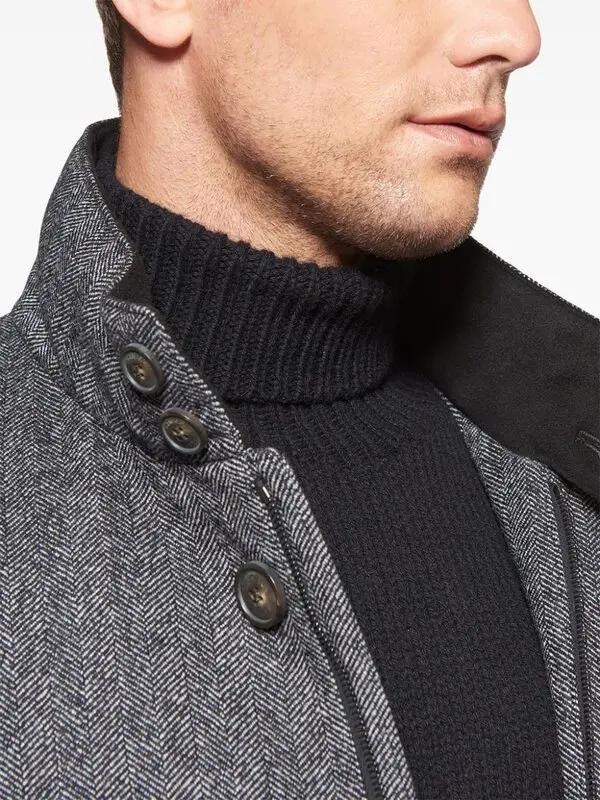 NORWEGIAN WOOL Virgin Wool-cashmere Blend Coat