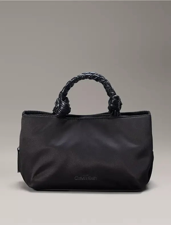 Calvin Klein Satin Knotted Bag