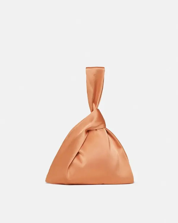 Nanushka Jen Slip Satin Clutch