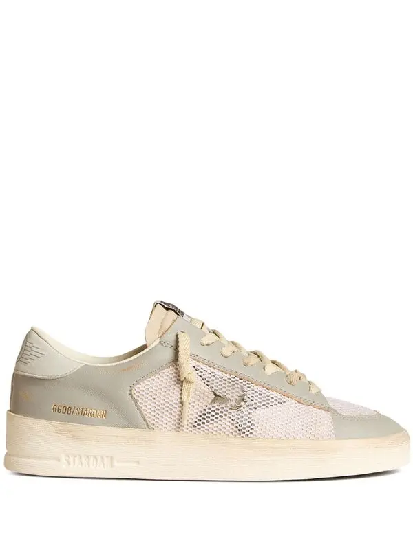 GOLDEN GOOSE Stardan Panelled Sneakers - White