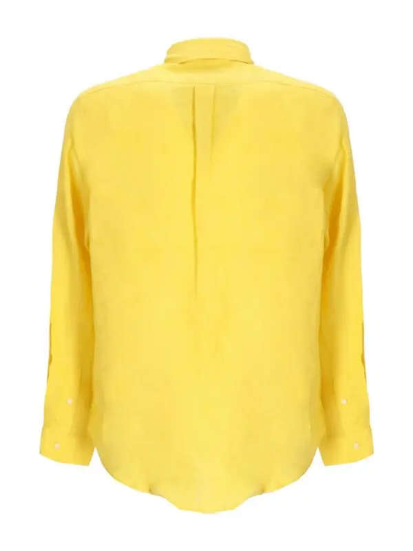 Polo Ralph Lauren Polo Pony Linen Shirt - Yellow