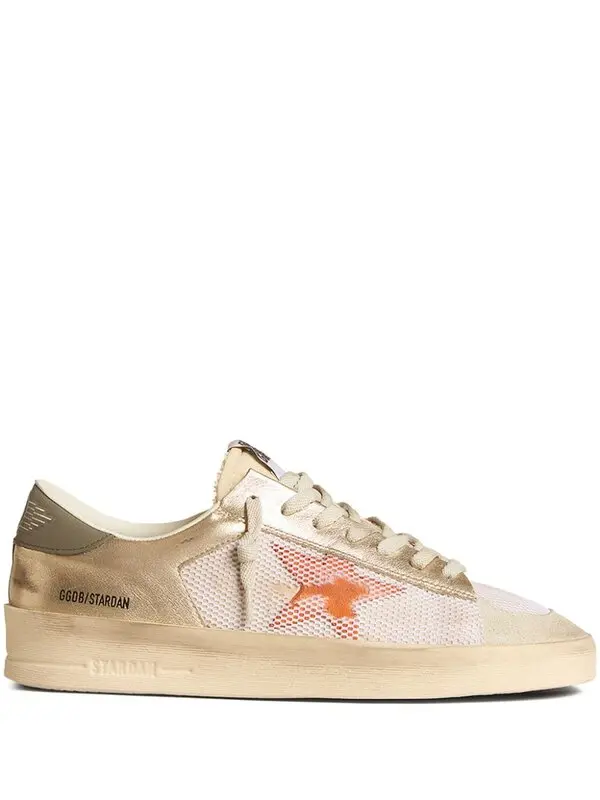 GOLDEN GOOSE Stardan Panelled Sneakers - White