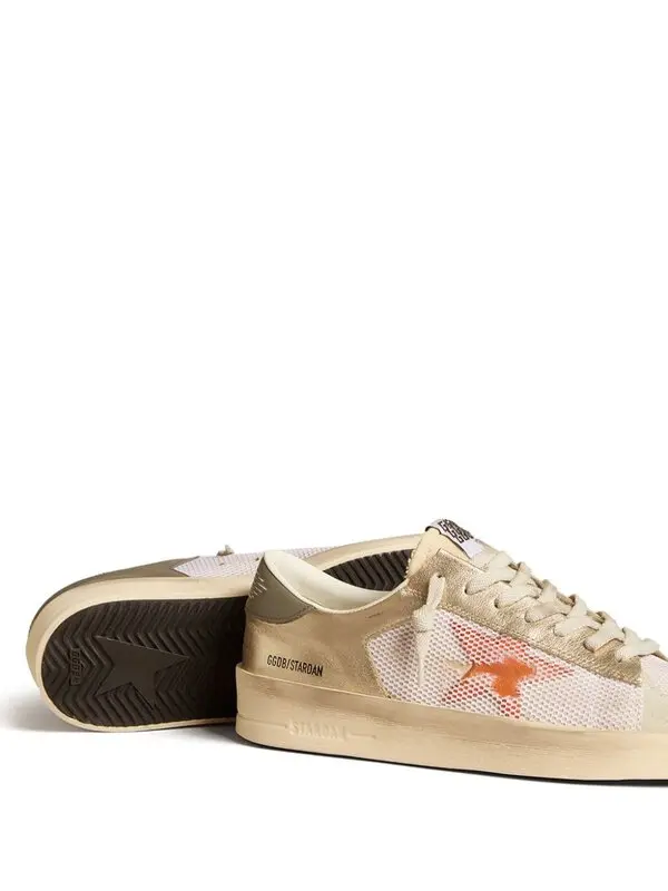 GOLDEN GOOSE Stardan Panelled Sneakers - White