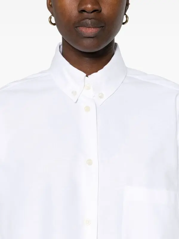 Andamane Robbie Long-sleeve Shirt - White
