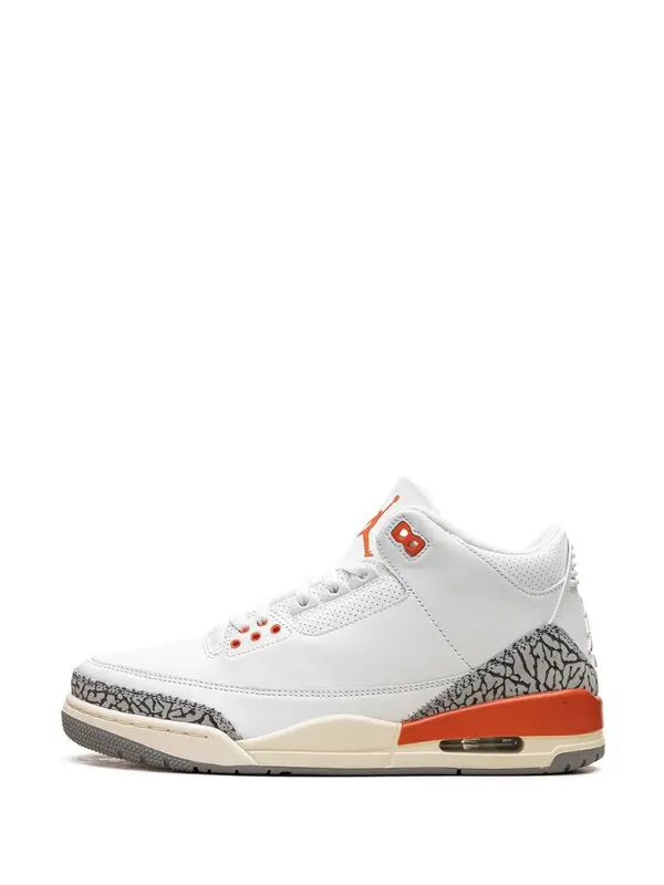 JORDAN Air 3 Retro Sneakers - White