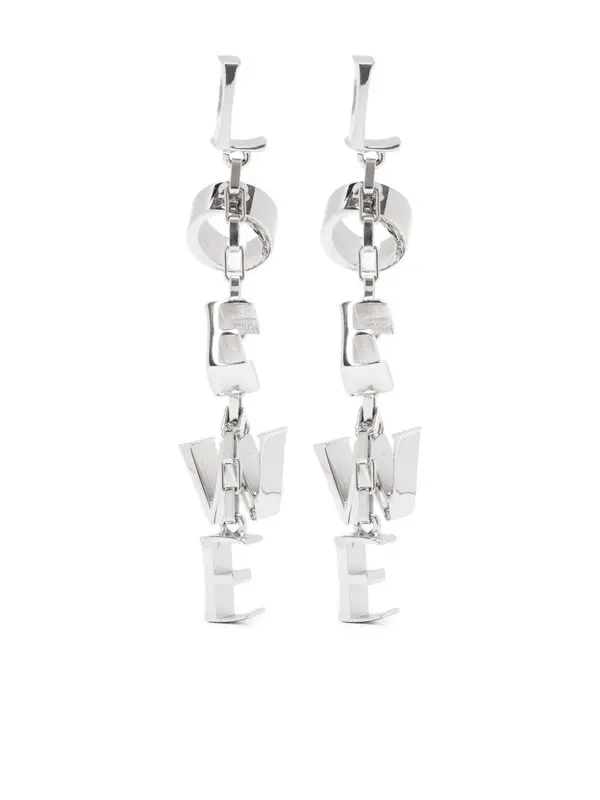 Loewe Logo-lettering Earrings