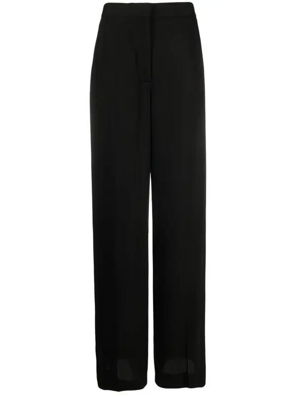 Fabiana Filippi High-waisted Palazzo Trousers - Black