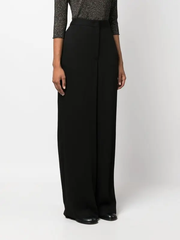 Fabiana Filippi High-waisted Palazzo Trousers - Black