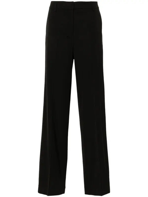 PT TORINO Pressed-crease Trousers - Black