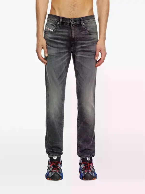 DIESEL® D-strukt Slim Fit Jeans - Black