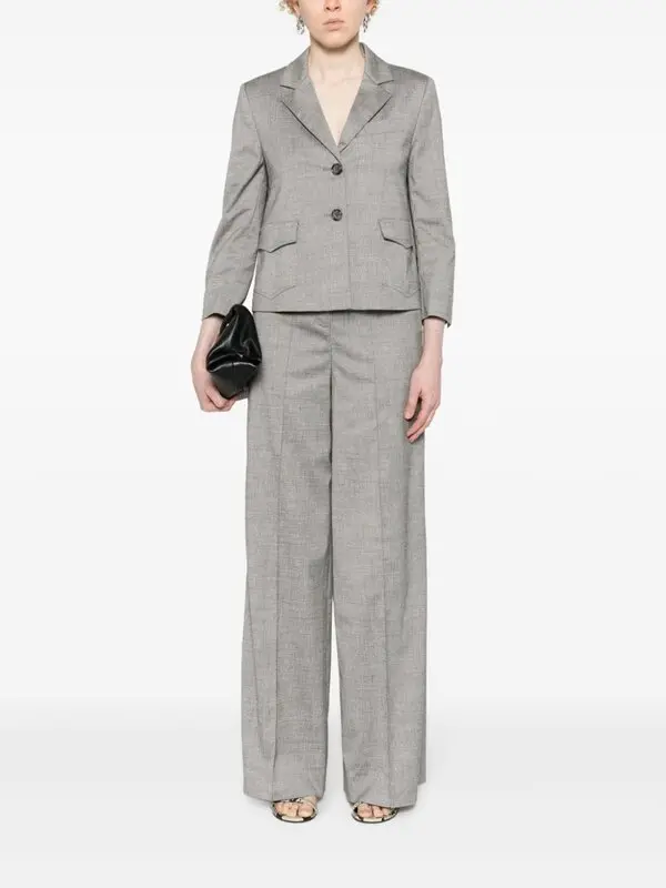 Dorothee Schumacher Linen Tailored Trousers