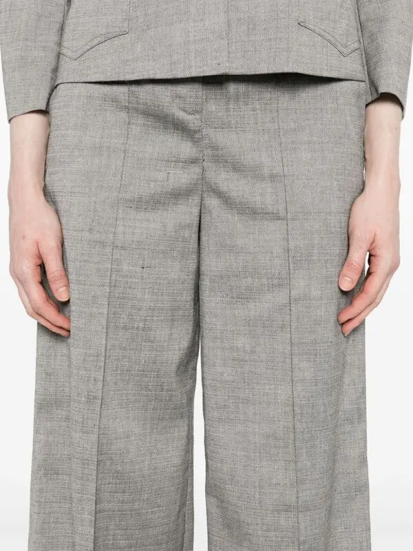 Dorothee Schumacher Linen Tailored Trousers