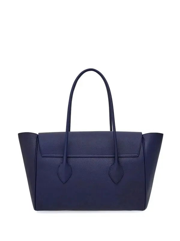 FERRAGAMO Large East-west Leather Tote Bag