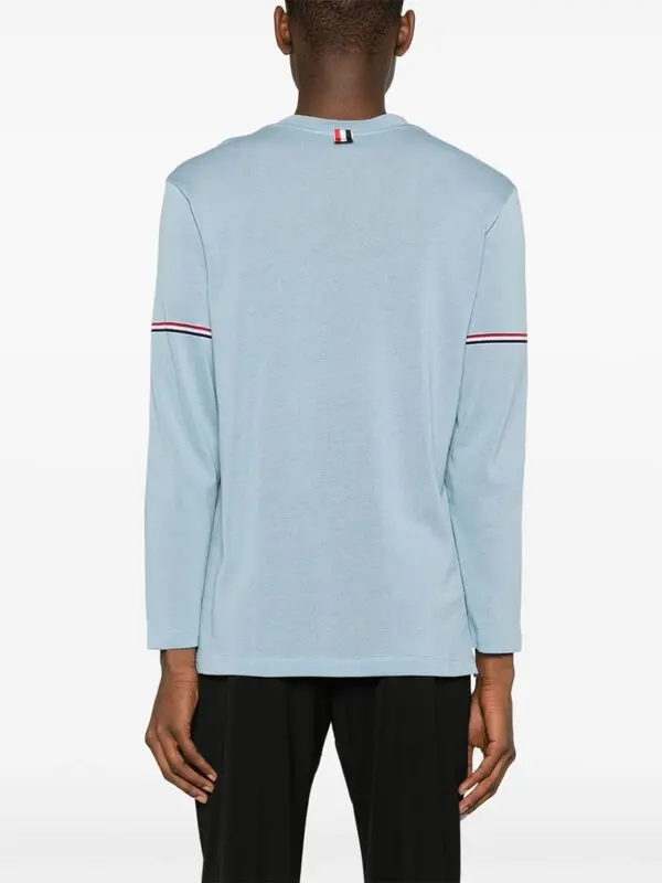 Thom Browne Rwb-stripe Cotton T-shirt