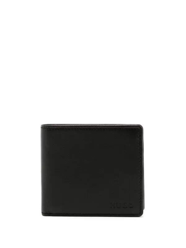 Hugo Subway Embossed-logo Wallet - Black
