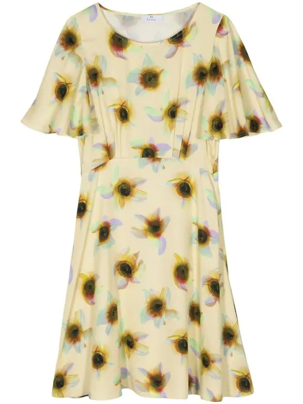 Paul Smith Ibiza Sunflair-print Minidress