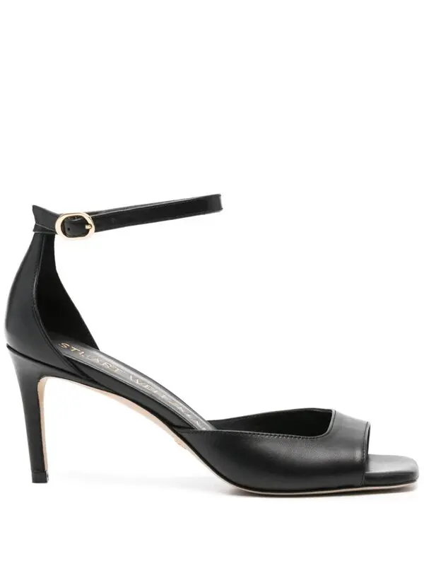 STUART WEITZMAN Nudistia Sandals - Black