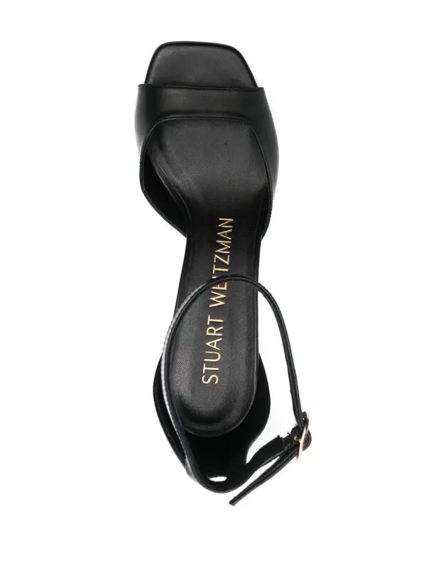STUART WEITZMAN Nudistia Sandals - Black