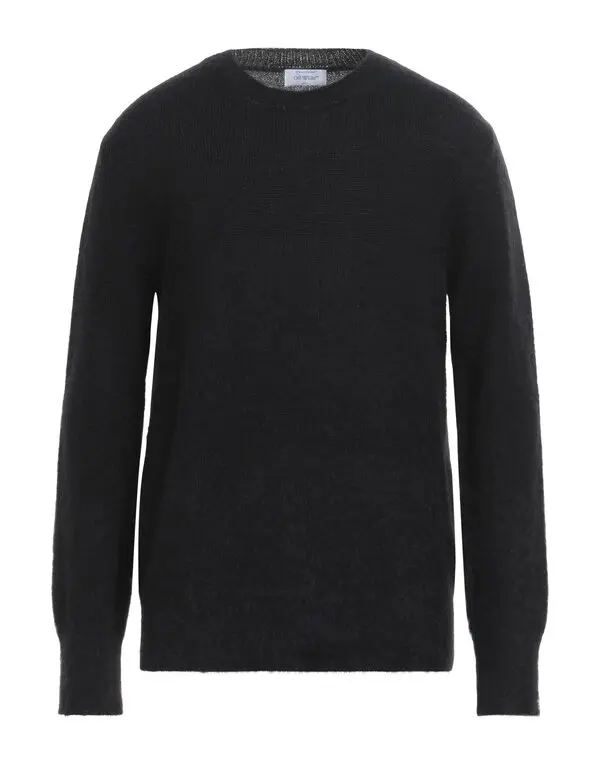 OFF-WHITE™ Brushed-felt Knitted Sweater