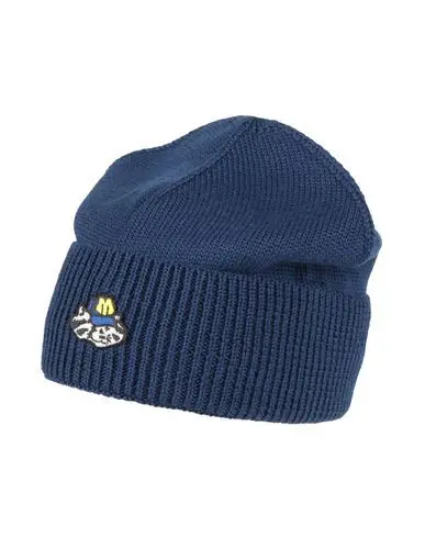 MSGM Beanie Merino Wool And Acrylic Blend - Navy
