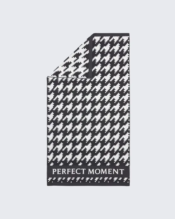 Perfect Moment Houndstooth Beach Towel