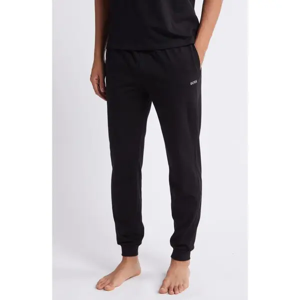 BOSS Mix Match Pajama Joggers - Black