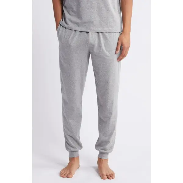 BOSS Mix Match Pajama Joggers - Medium Grey/ Black
