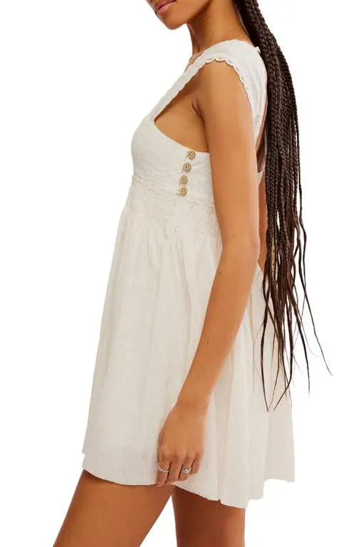 free people tory embroidered mini dress Tory Embroidered Mini Dress main image 0