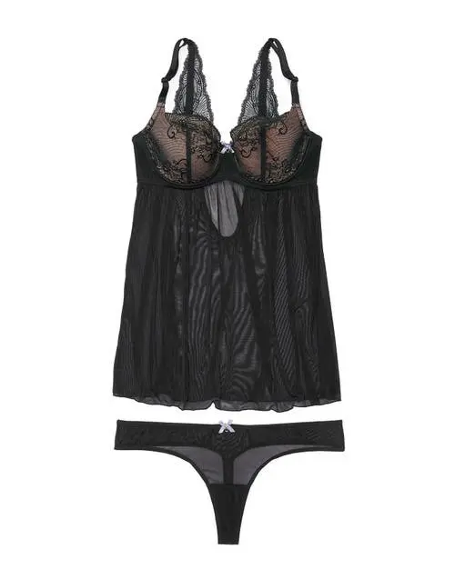 ADORE ME Ella Contour Babydoll Lingerie