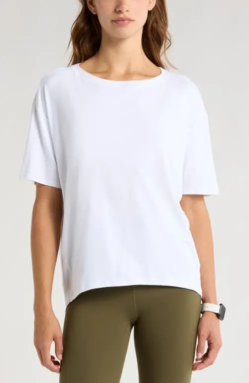 Zella Equilibrium Cocoon T-shirt - White