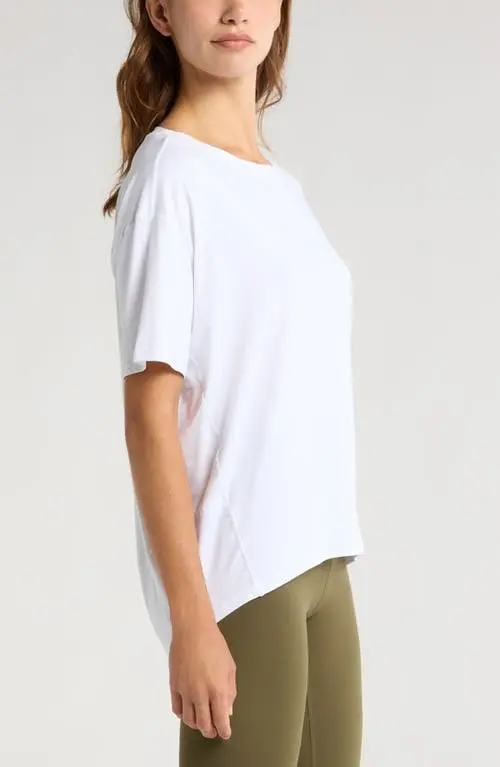 Zella Equilibrium Cocoon T-shirt - White
