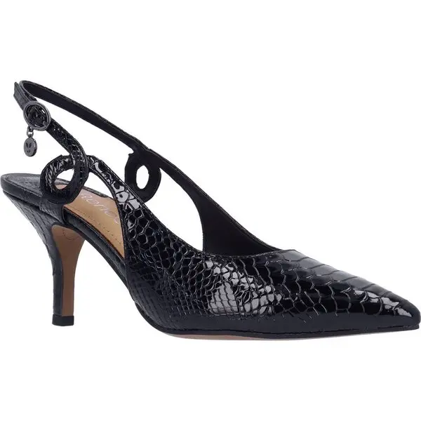 J. Reneé Tindra Slingback Pumps - Black